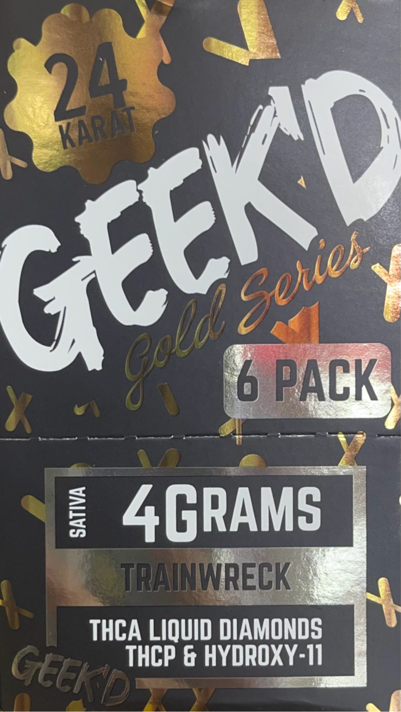 GeekD 24k 4G THC-A THC-P Hydroxy 11 Dispo 6ct – Royal Smoke & Vapor ...
